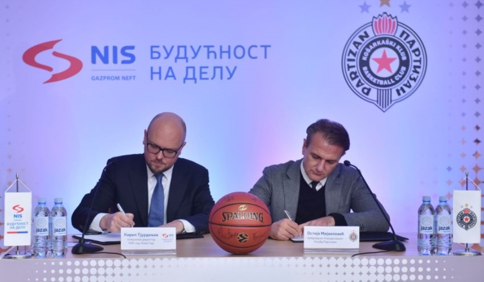 NIS and „Partizan“ Basketball Club continue cooperation - NIS