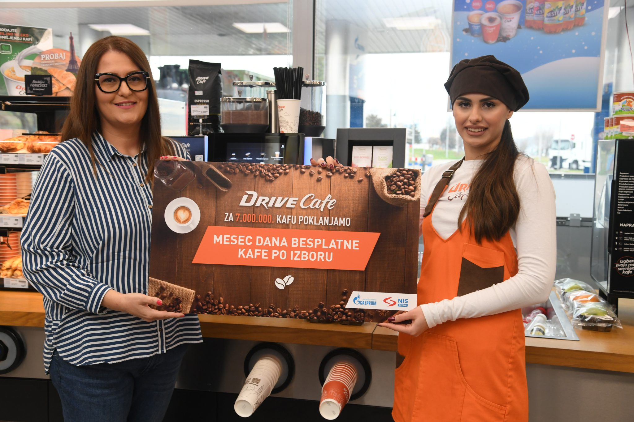 Sedam miliona šoljica Drive Cafe kafe vrhunskog kvaliteta - NIS